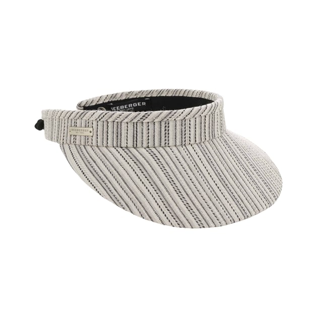 Jaliva Stripe Mix Visor by Seeberger - CHF 32.95